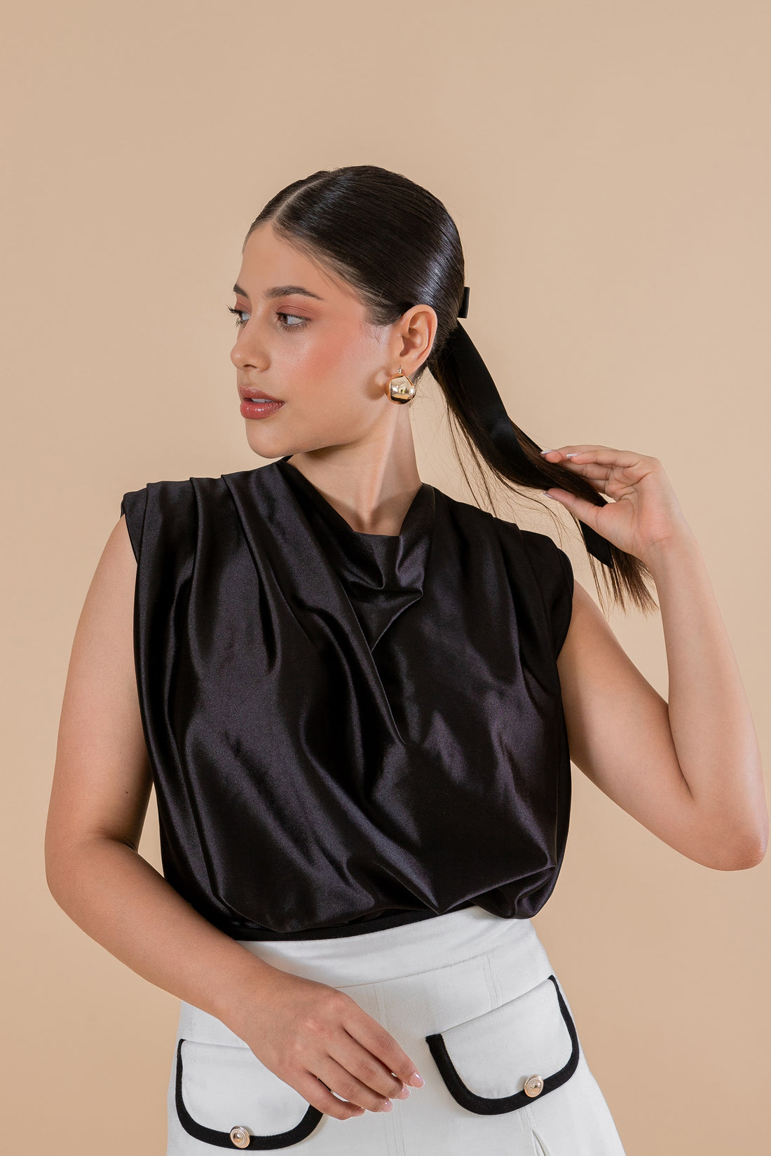 Top Hera negro – Mine Esparza